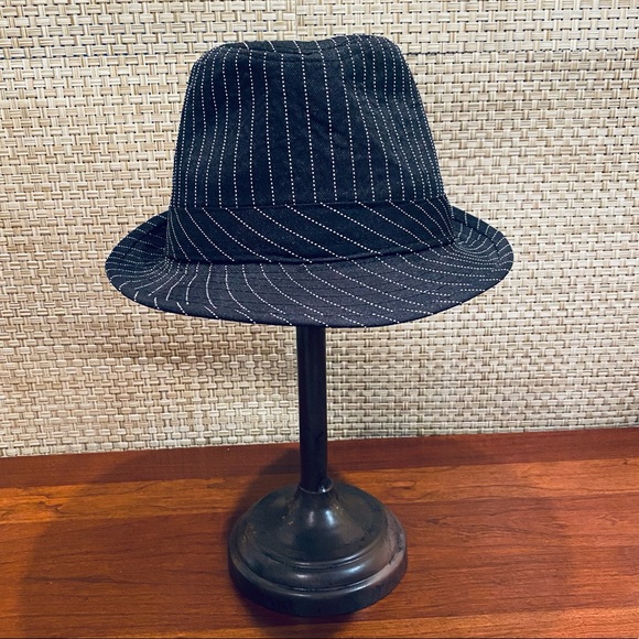 balera | Accessories | Hpnwot Black Pinstripe Fedora By Balera Osfa ...